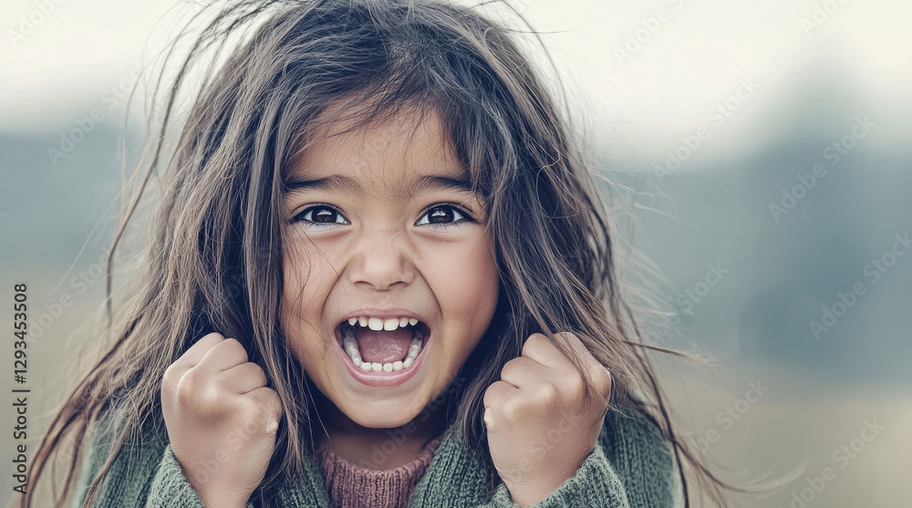 Curious emotional expressions in human portraits, capturing raw ...