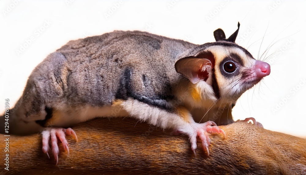 Yellow Bellied Glider, Petaurus Australis Agile Aerial Acrobatics ...