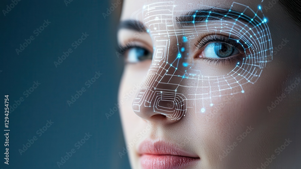 Cybersecurity threat monitoring for digital environment Close-up of a ...