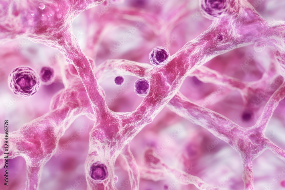 Vibrant View of Rhizopus Mold Structure: A Closeup Insight into Fungal ...