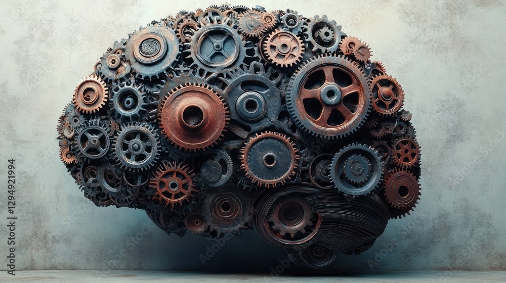 Brain Gears Productivity Creativity Innovation Thought Process Design ...