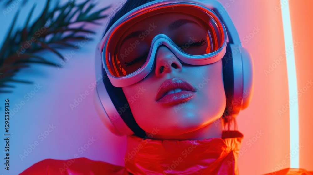 Cyberpunk Immersion Futuristic VR Experience with Neon Aesthetic - Next ...