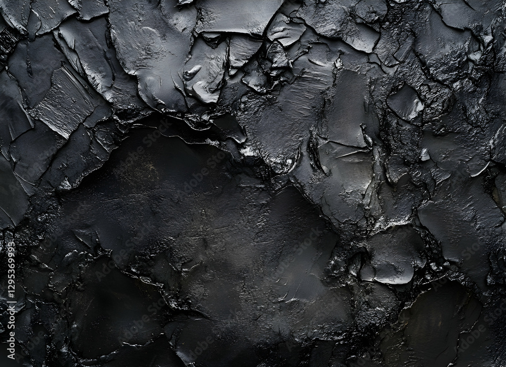 Monochromatic Textured Surface, A Study in Black and Shadow, an ...