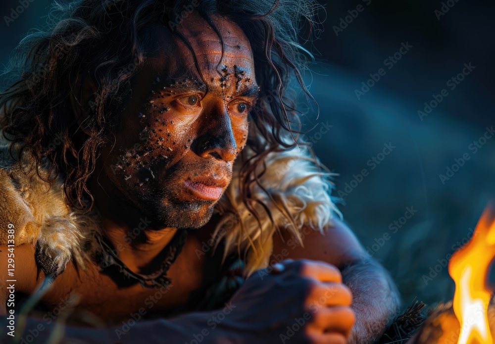 Ancient Timeline: prehistoric primitive, early hominin, cave-dweller ...