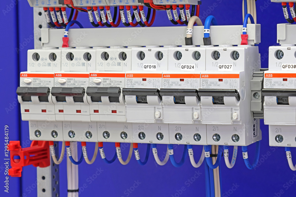 2-pole differential current circuit breakers ABB DS201 C16 0.03A ...
