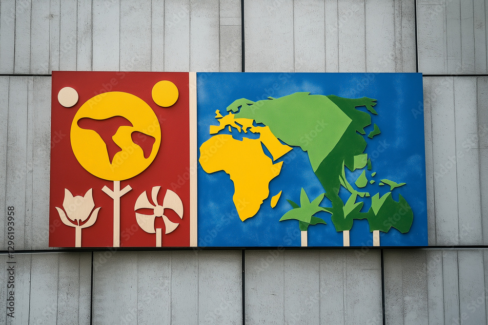 Sustainable development goals environmental sign Stock Photo | Adobe Stock