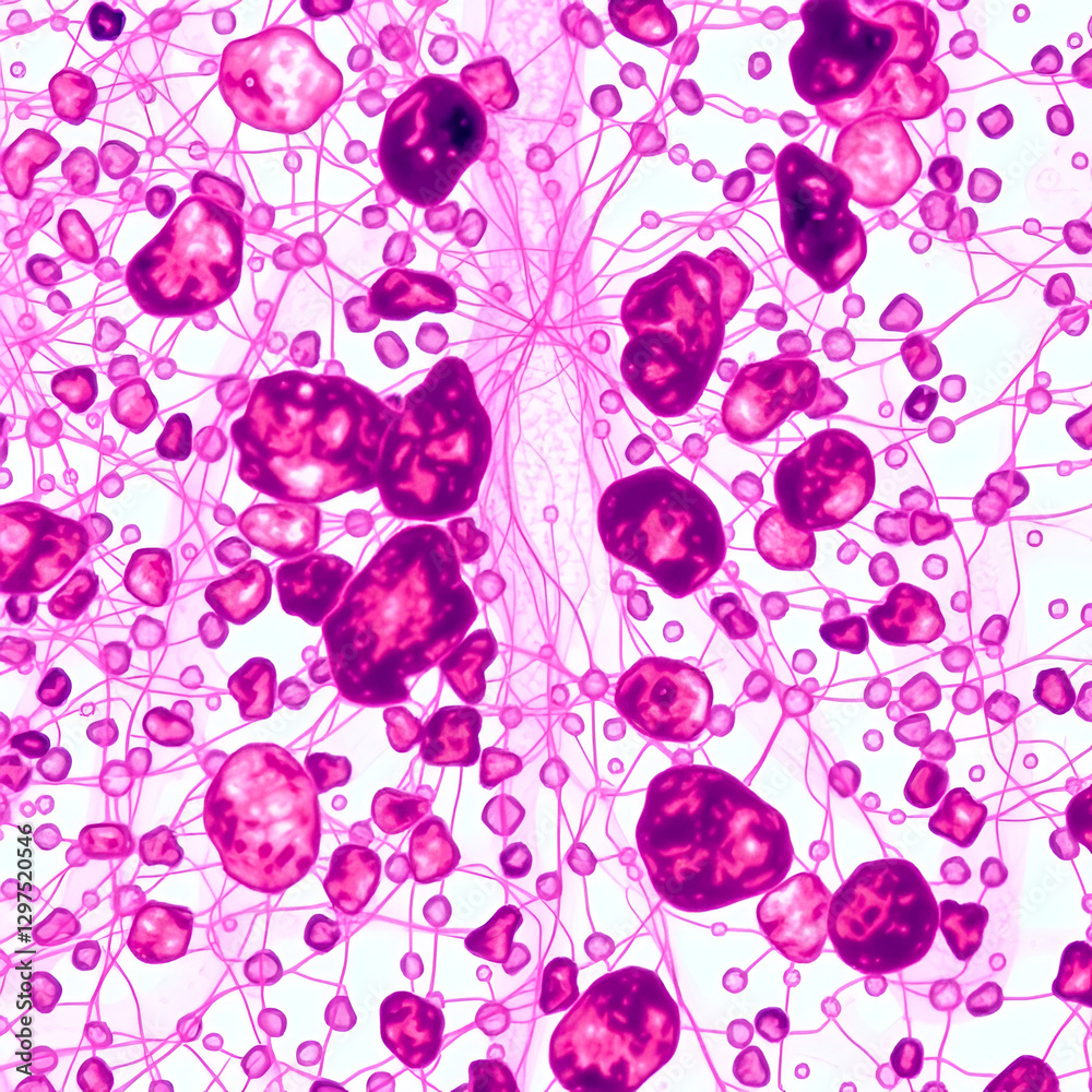 Microscopic depiction of pulmonary caseating granulomatous inflammation ...