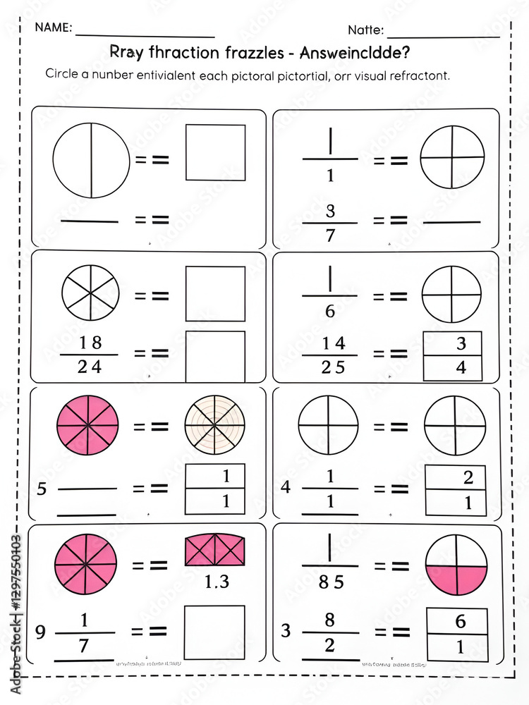 Math puzzle, worksheet or task cards for school children and adults ...