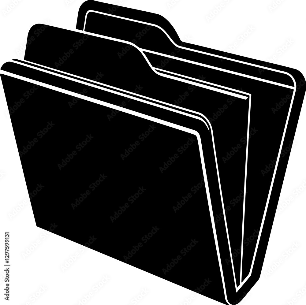 folder icon vector, folder icon vector illustration, Folder icon ...