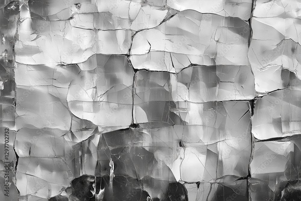 Abstract futuristic cyberpunk displacement map for 3d rendering. Random ...