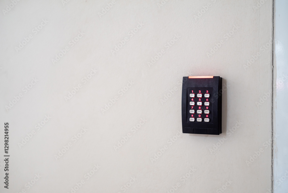 Access Control System with Keypad on Wall for Secure Entry Solution ...