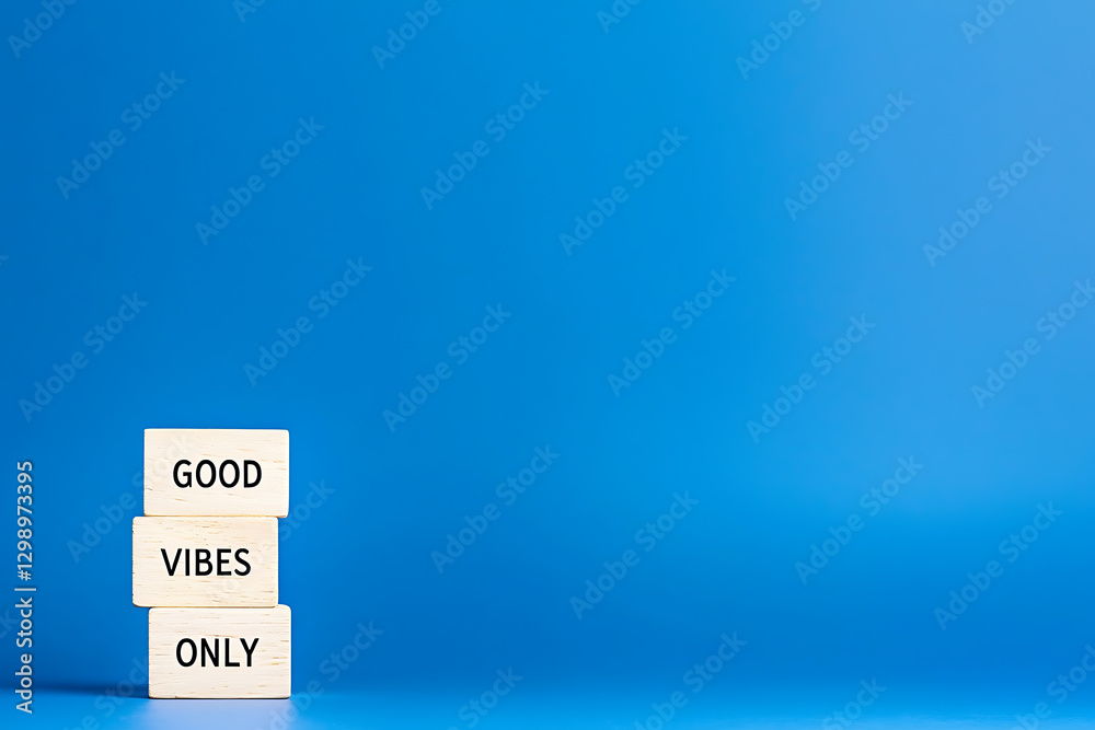 Encouragement stacked wood block. The blocks are displayed with ...