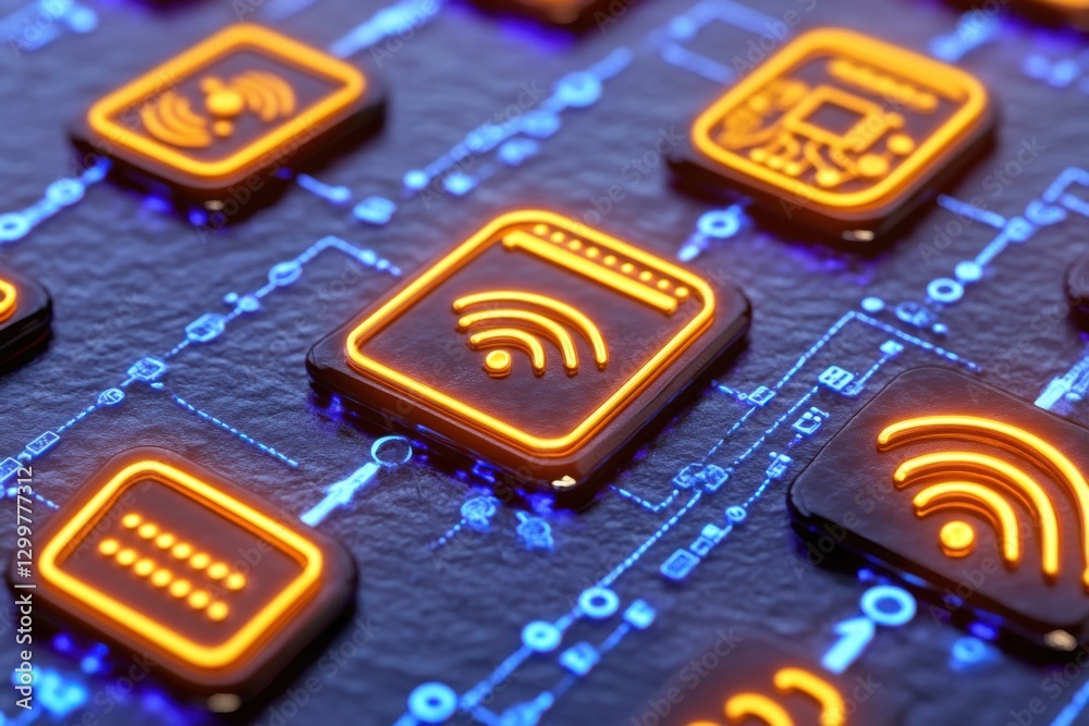 Explore the future of connectivity with this vibrant image showcasing ...