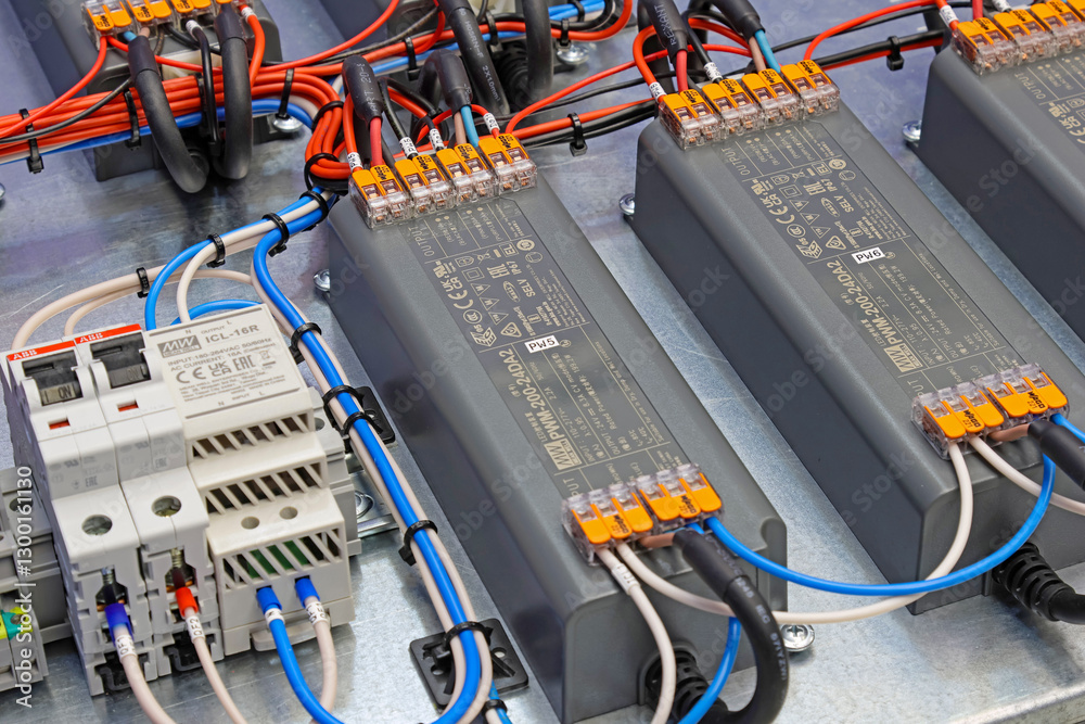 Power module for Mean Well LED lighting PWM-120-24DA2 with DALI data ...