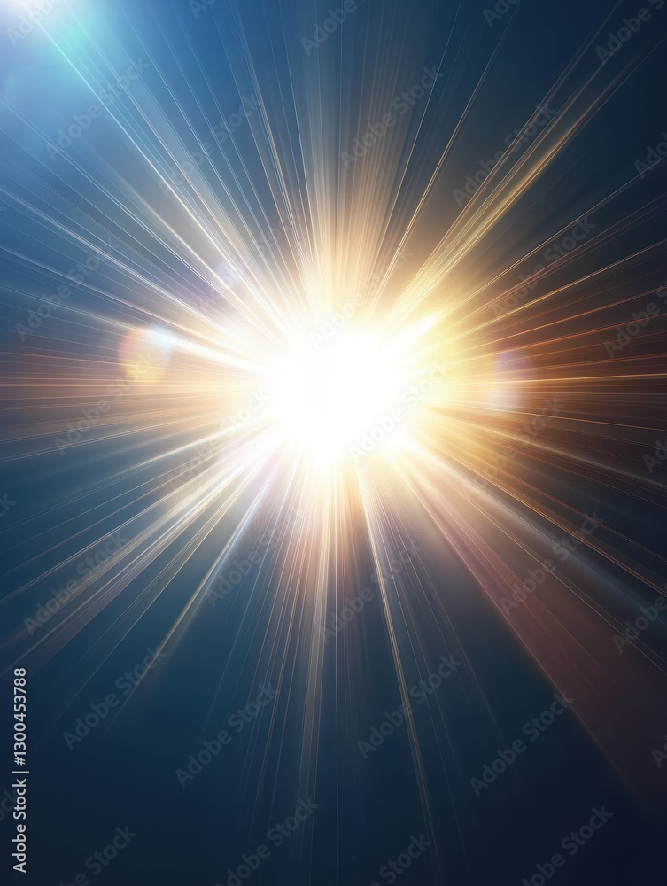 transparent sunlight creates vector effect special lens flare subtle ...