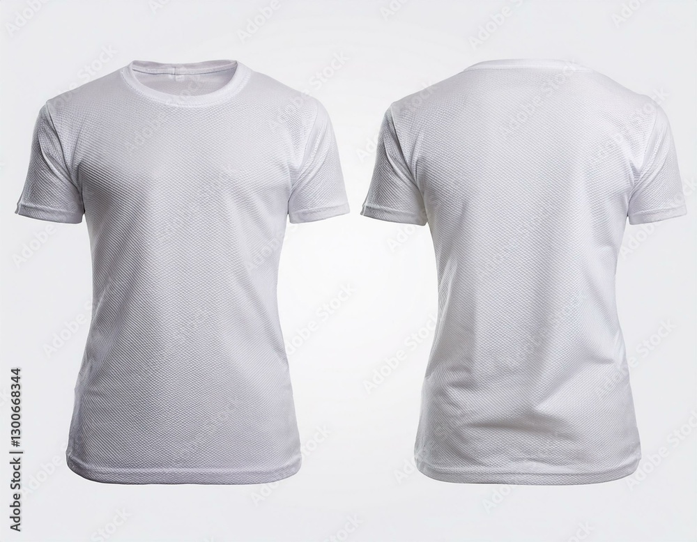 high quality white t shirt mockup template featuring front and back ...