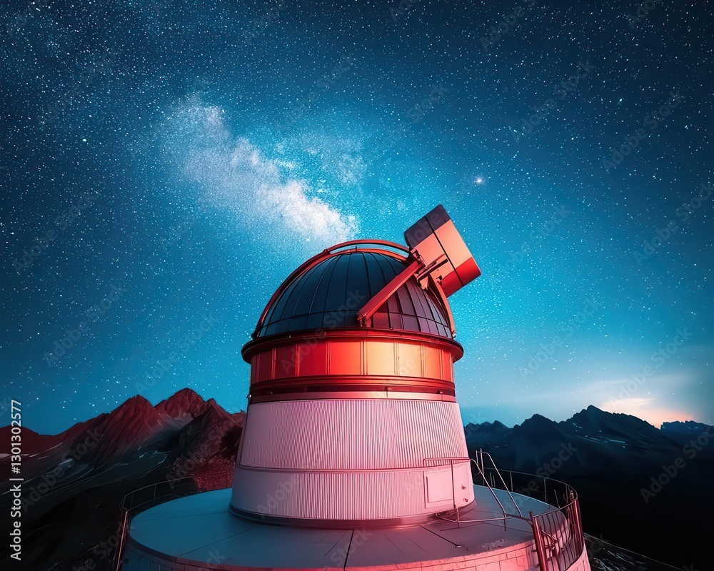 Rooftop observatory with highpowered telescopes, stargazing luxury ...
