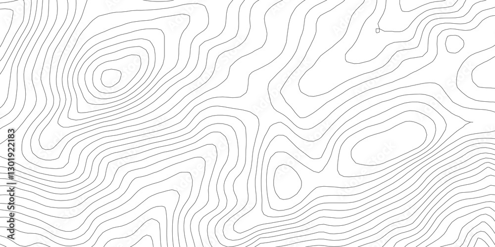 Curvas de nivel, mapa topográfico Stock Photo | Adobe Stock