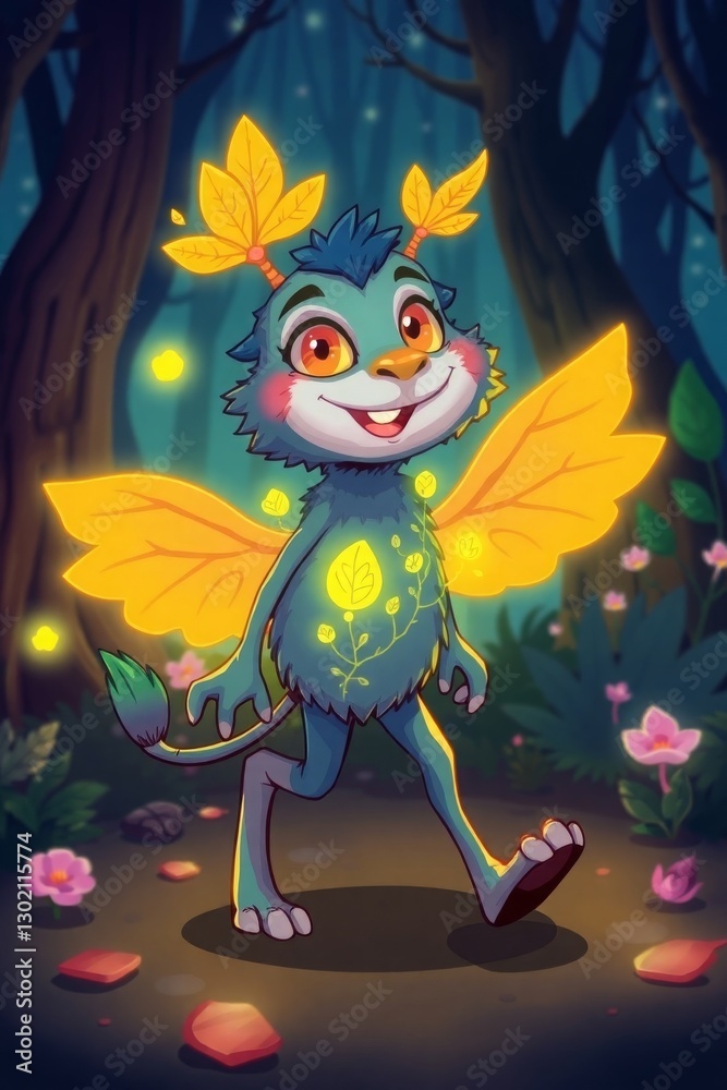 Generative AI Forest Sprite Cartoon Character Illustration sprite ...