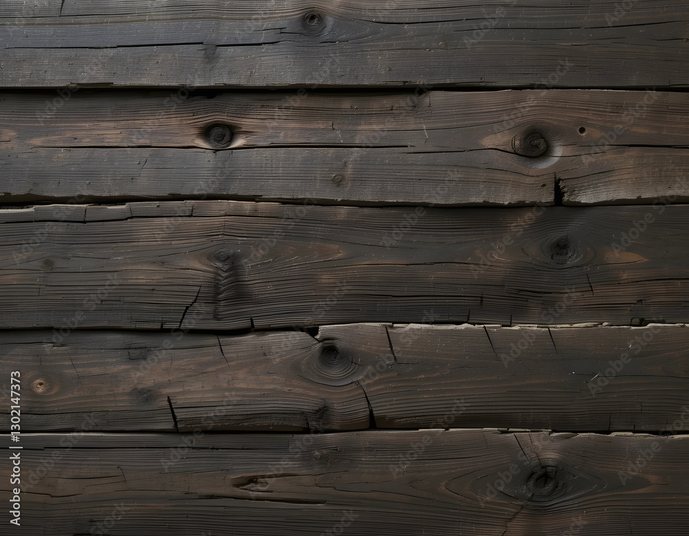 Burnt wood wall paneling texture with deep grain patterns and a rich ...