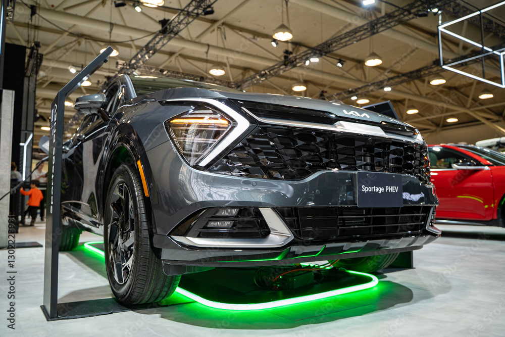 2025 Kia Sportage PHEV automobile at the 2025 Canadian International ...