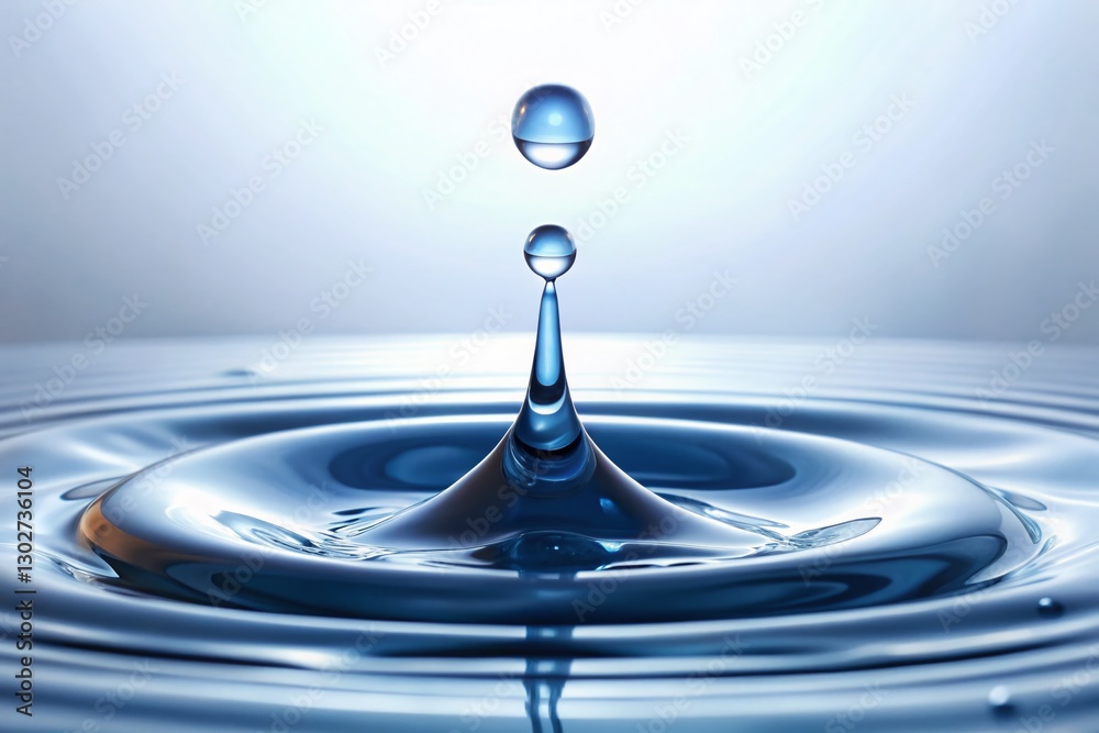 Pure Water Drops: Isolated PNG Images for Backgrounds & Designs - High ...