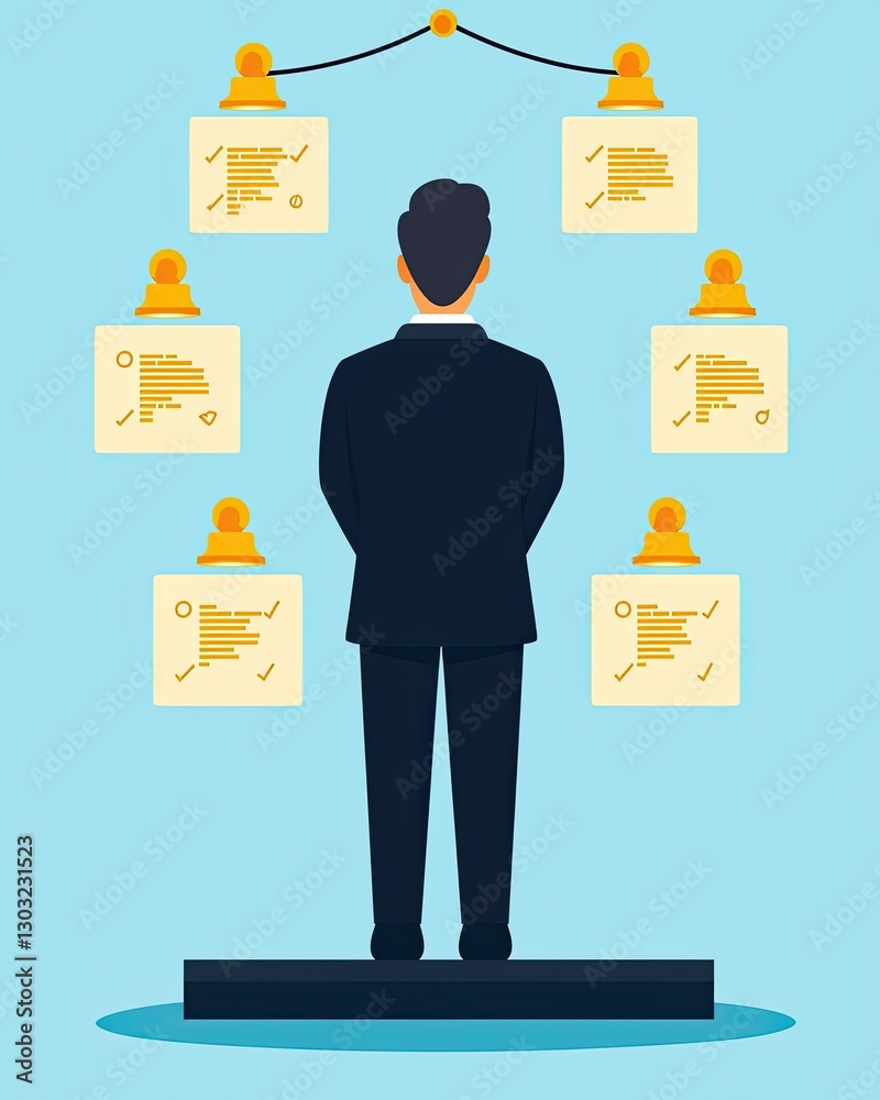 Decision-making frameworks for better leadership outcomes visualized as ...