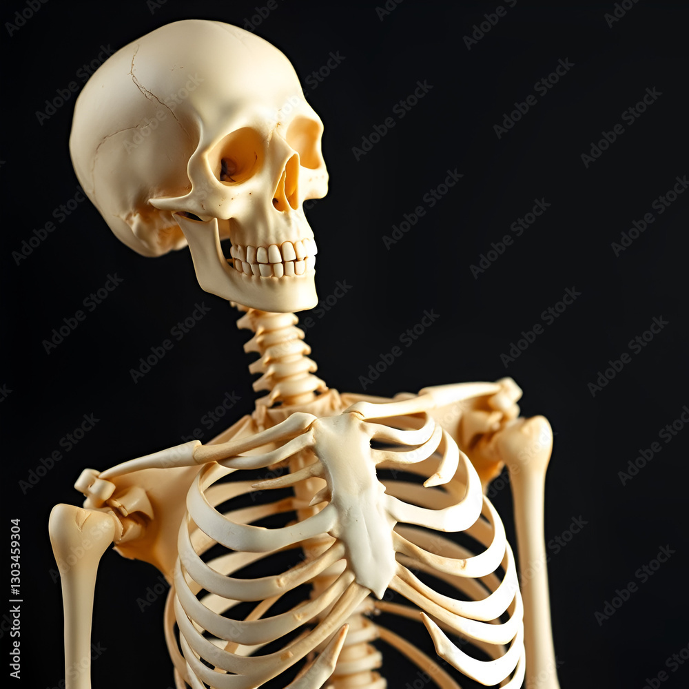 skeleton, bone, anatomy, osteology, skull, vertebrae, ribs, femur, tibia, fibula, humerus ...
