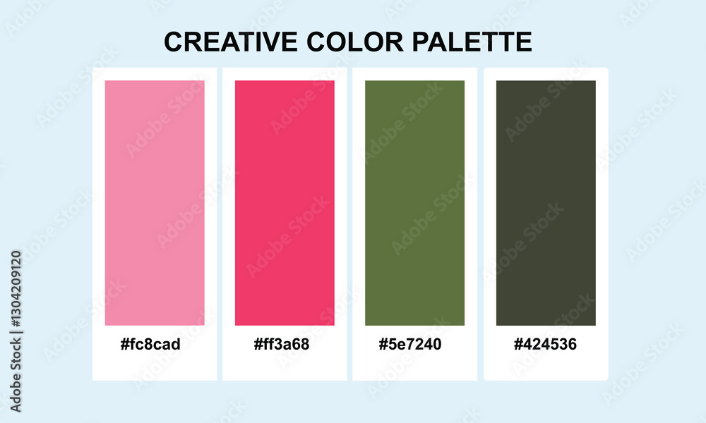 Color Pantone. Trend Color Guide Palette Catalog Samples in RGB HEX ...
