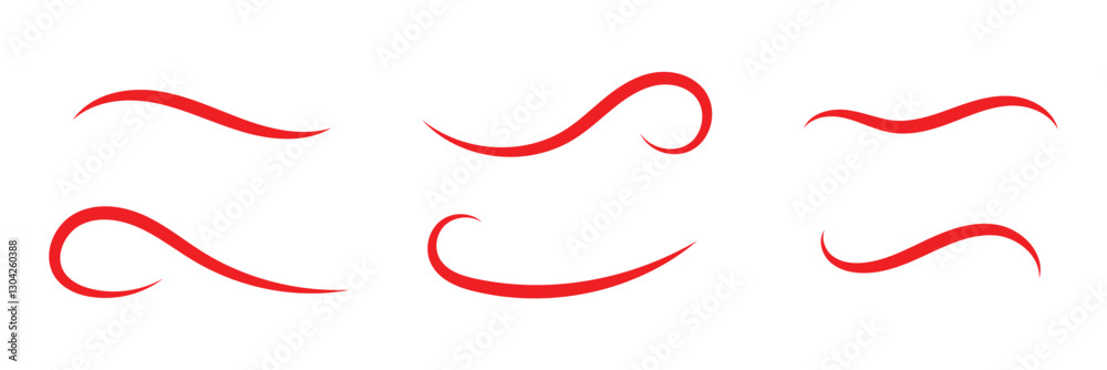 Text Tails Swoosh Baseball Sign, Typography font curve tail, font ...