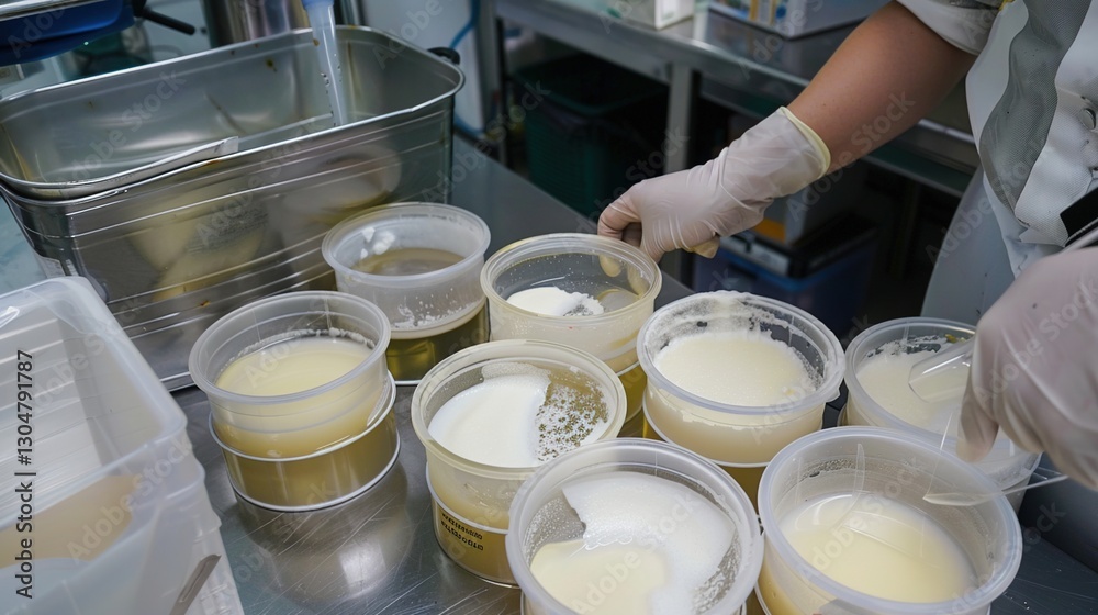 Lactic acid bacteria, which are a group of bacteria that can ferment ...