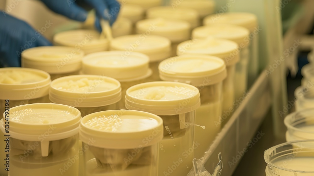 Lactic acid bacteria, which are a group of bacteria that can ferment ...