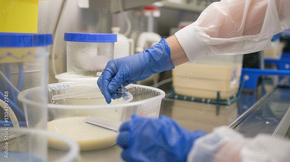 Lactic acid bacteria, which are a group of bacteria that can ferment ...