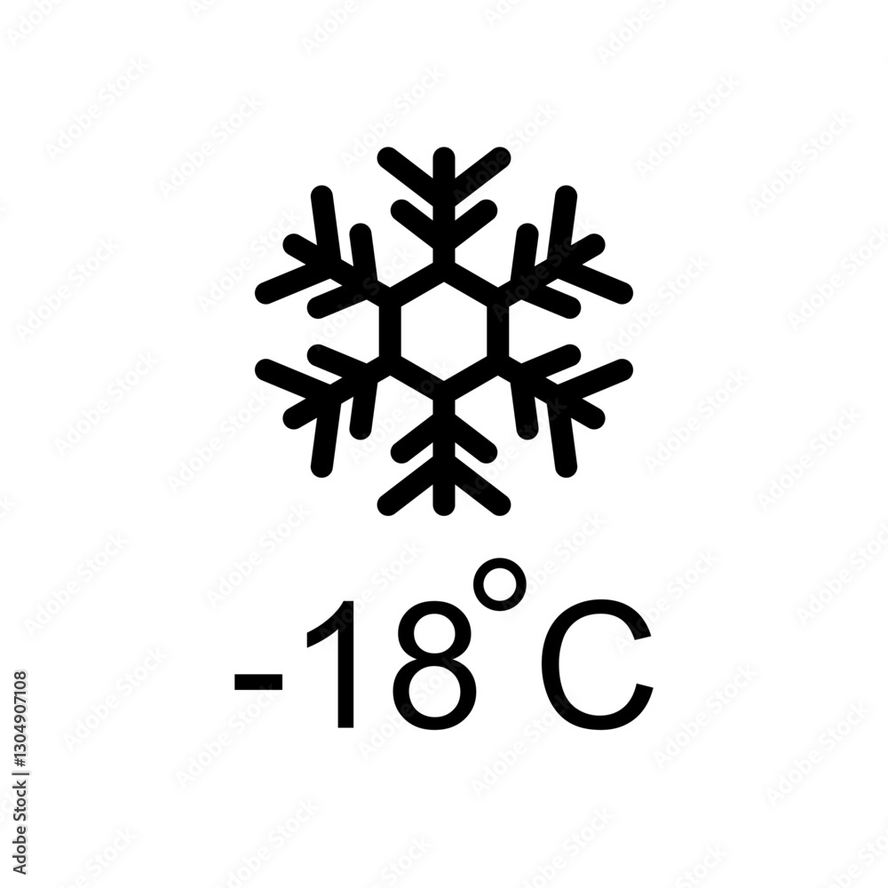 Thermometer icon, temperature, simple flat style, illustration, logo ...