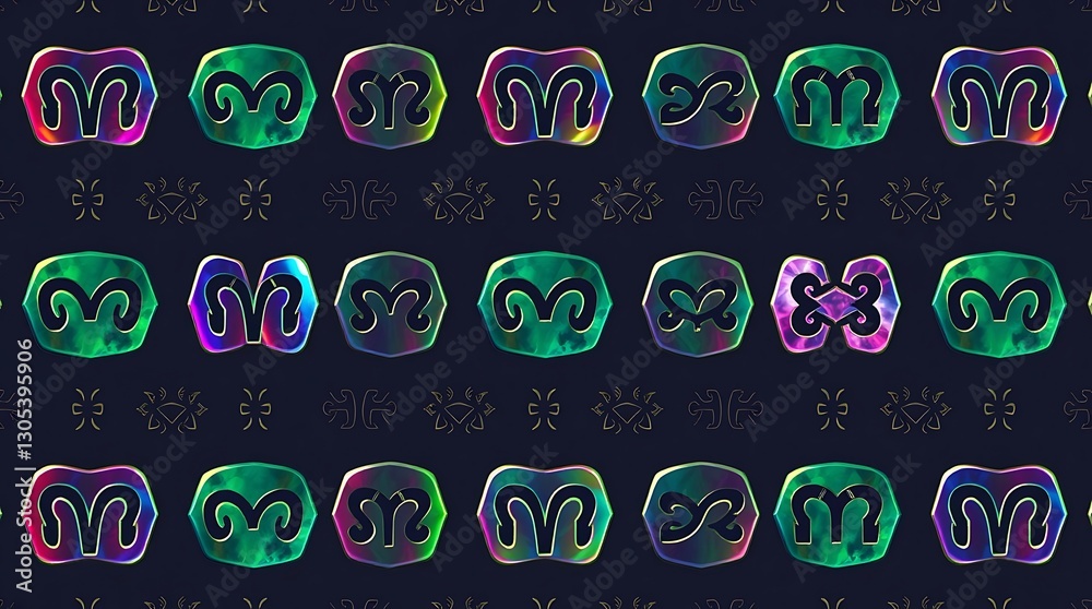 Astrology Zodiac Aries: This image features an illustrative ...