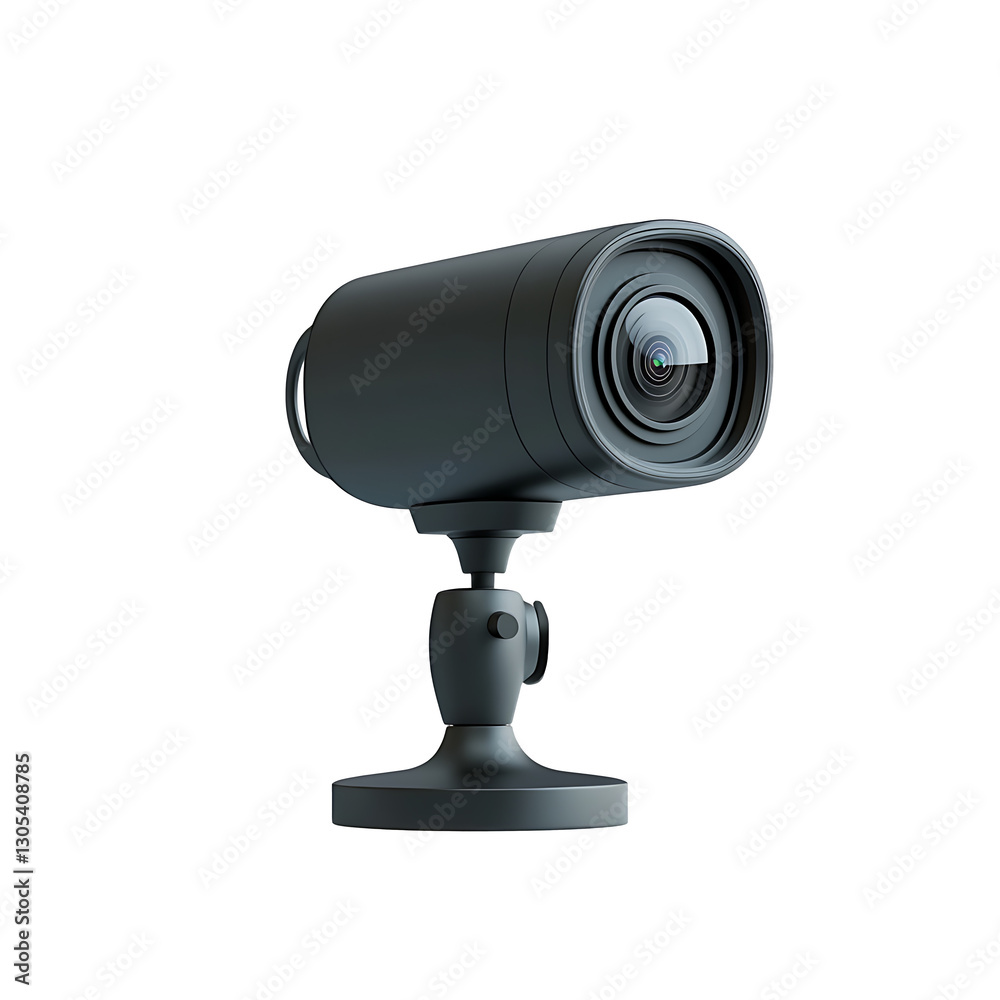 compact wireless camera 3D render, high-resolution smart security Stock ...