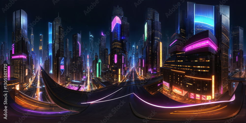 Стокова ілюстрація Full 360 degrees seamless spherical panorama HDRI ...