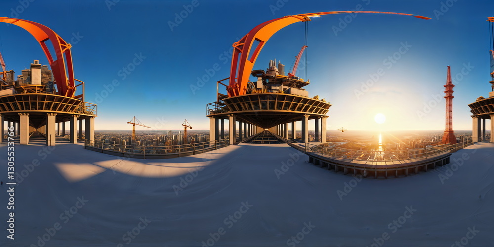 Full 360 degrees seamless spherical panorama HDRI equirectangular ...