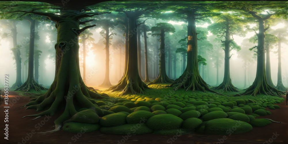 Full 360 degrees seamless spherical panorama HDRI equirectangular ...