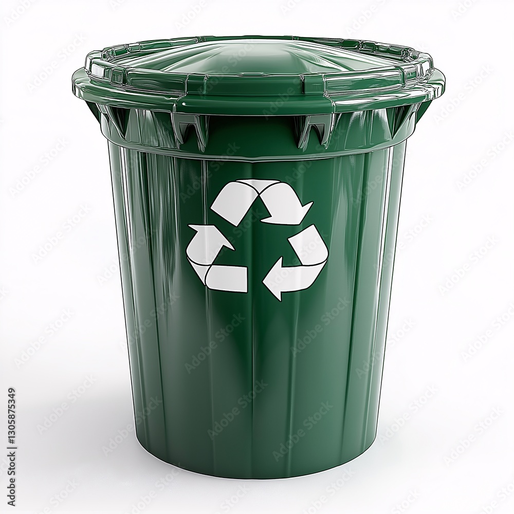 Eco-Friendly Recycling Program: Green Bin Waste Management for Clean ...