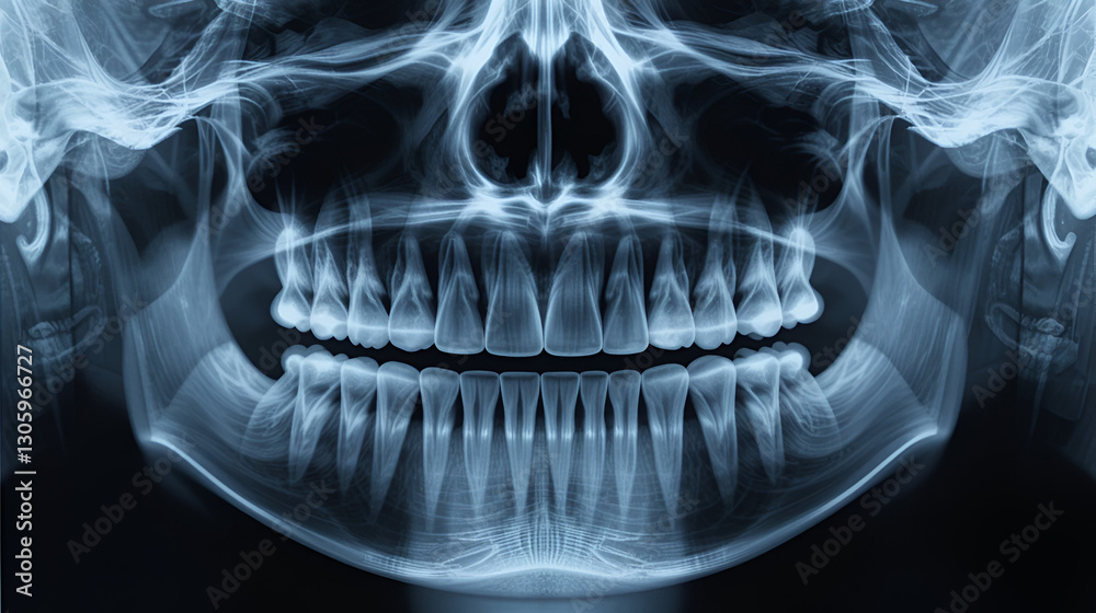 Panoramic radiograph is a scanning dental X-ray of the upper jaw ...