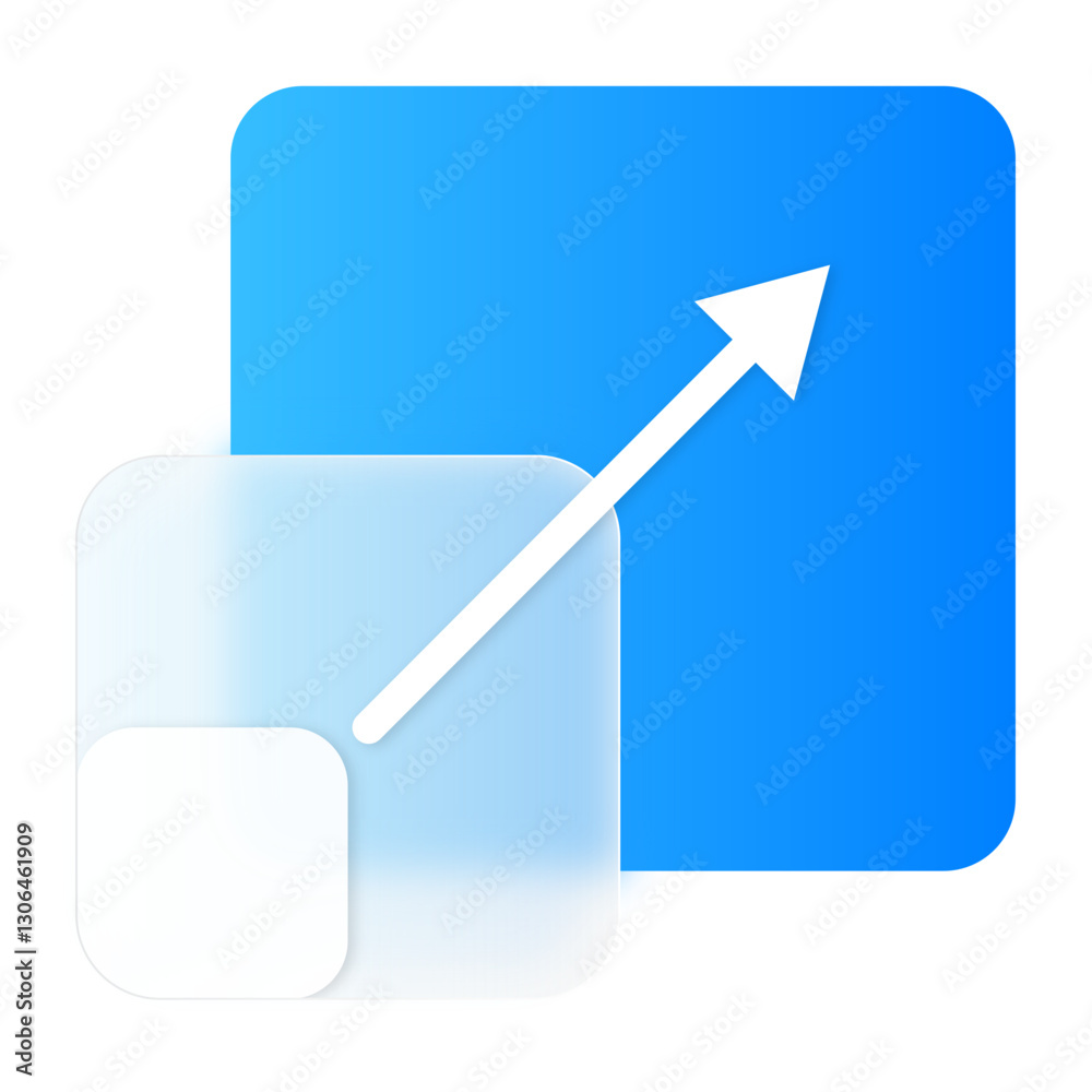 User Data E-Commerce Glassmorphism UI Icon Sign and Symbol Design ...