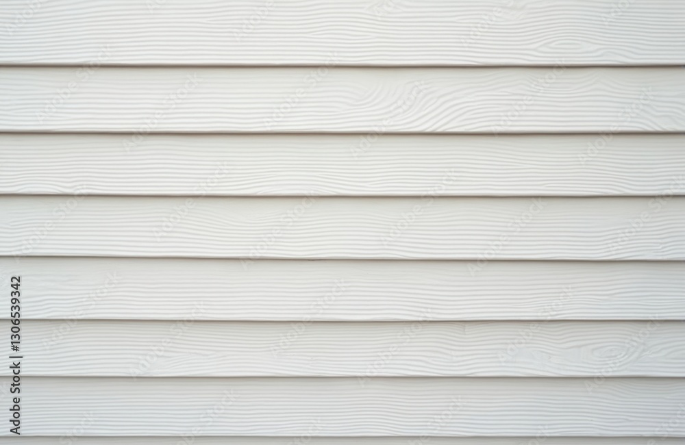 Background of white siding wall as abstract. Home material texture of ...