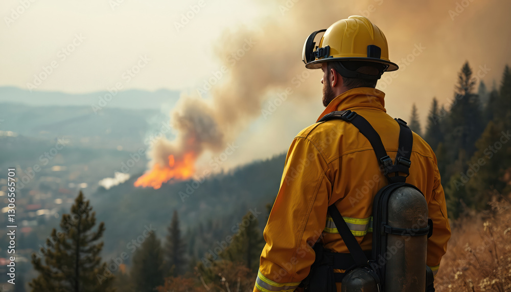 Fire unit chief oversees wildfire emergency response team, firefighting ...