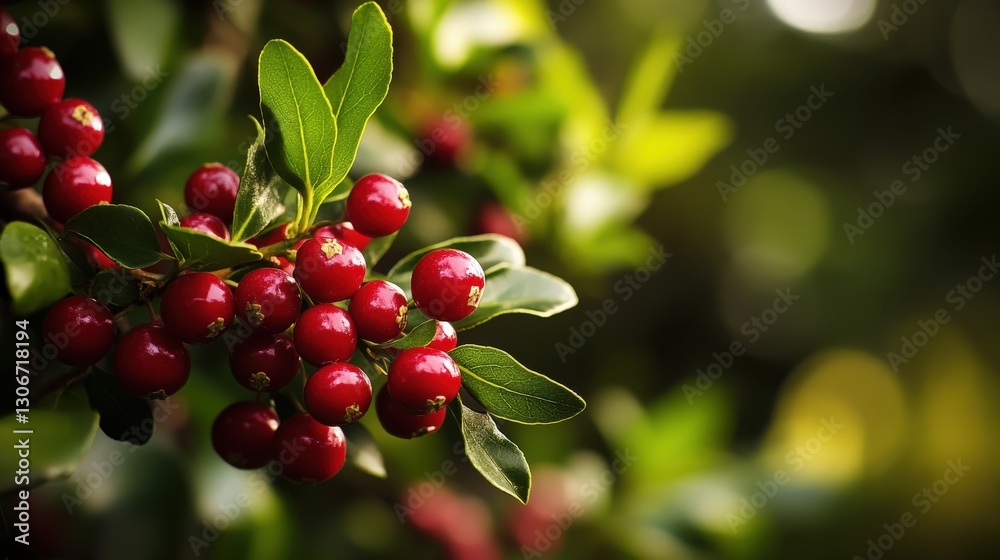 the myth of Apollo and Daphne, the red berries of the laurel tree ...