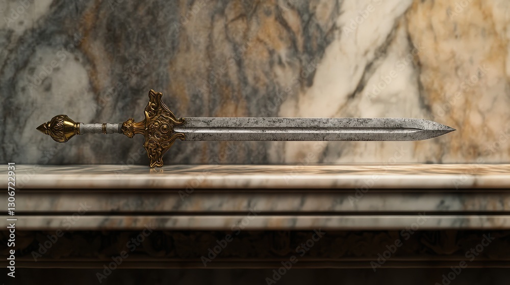 Athena's sacred sword, a symbol of wisdom and strategy, was kept upon a ...