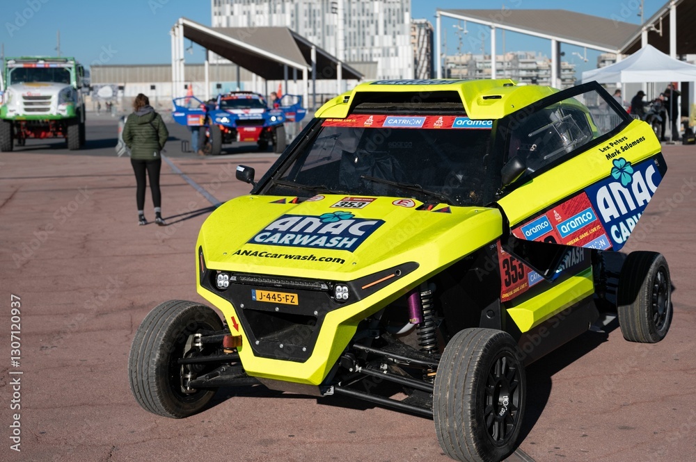 UTV Arcane in the technical verifications of the vehicles of Dakar 2025 ...