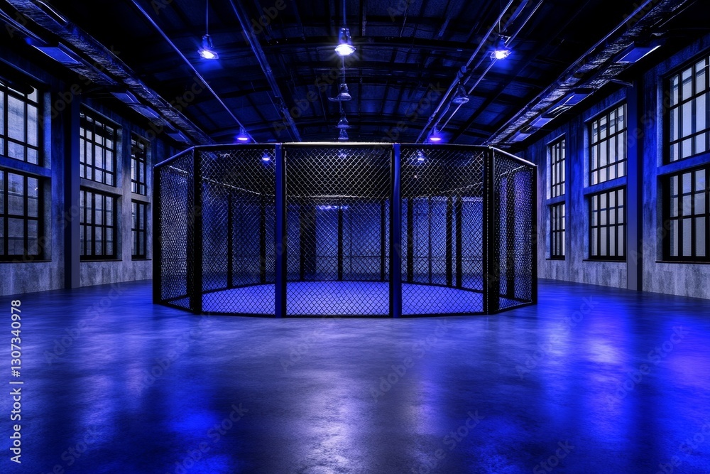 Octagon Arena: Industrial Strength Training Facility - A powerful ...