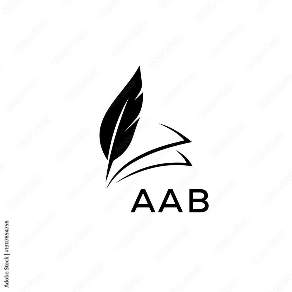 AAB Letter Initial Logo Design Template Vector Illustration Stock ...