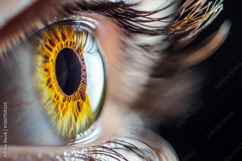 Stock-Illustration „Keratoconus is an eye disease marked by the cornea ...